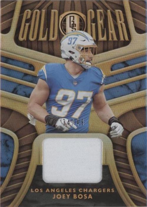 2021 Panini Gold Standard - Gold Gear Joey Bosa #GG-JB Prime /49 (MEM ...