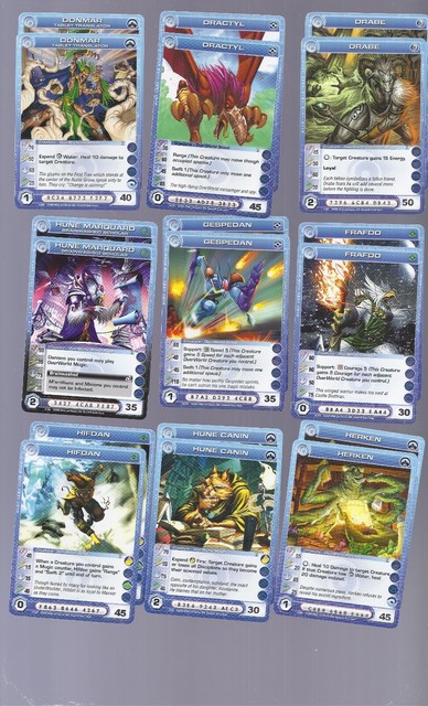 Lot of 18 Chaotic creature Overworld cards. Lot #044 | eBay