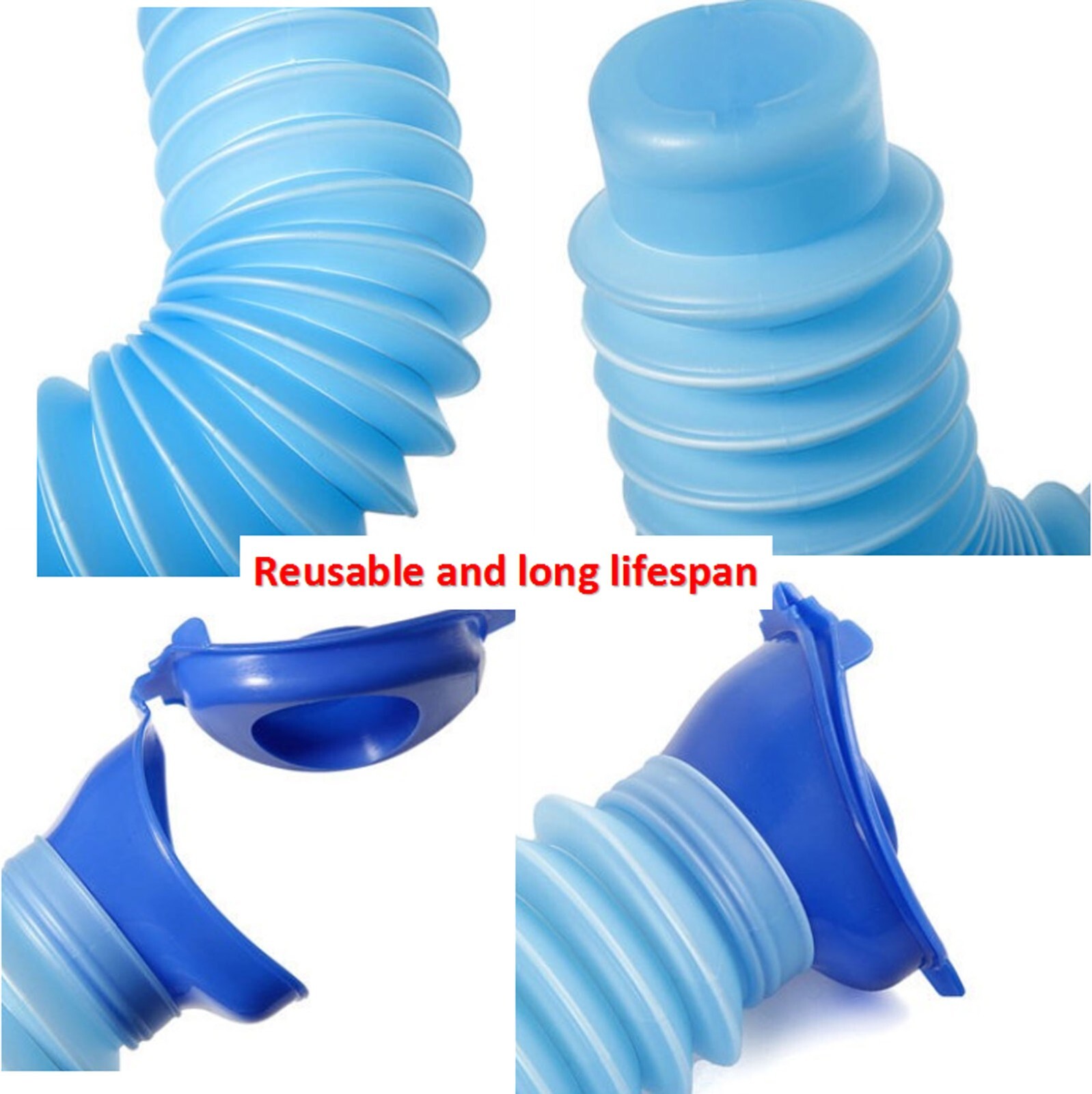 Emergency Portable Urinal Travel Camping Car Toilet Pee Bottle Kit Male ...