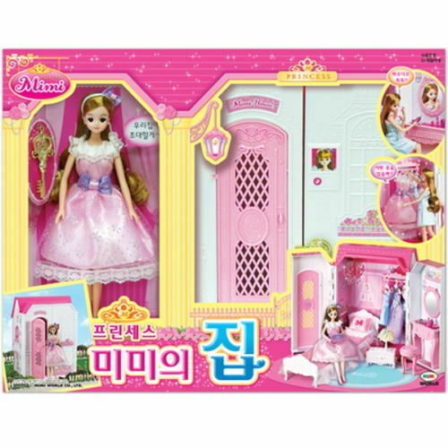 Princess Mimi House Barbie Doll Role Play Korea Character Fairy Toy ...