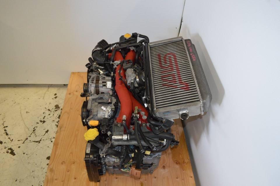 SUBARU IMPREZA WRX STI V7 ENGINE JDM EJ207 AVCS TURBO MOTOR 2002-2003 ...
