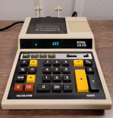 Royal 114 PD Calculator | eBay