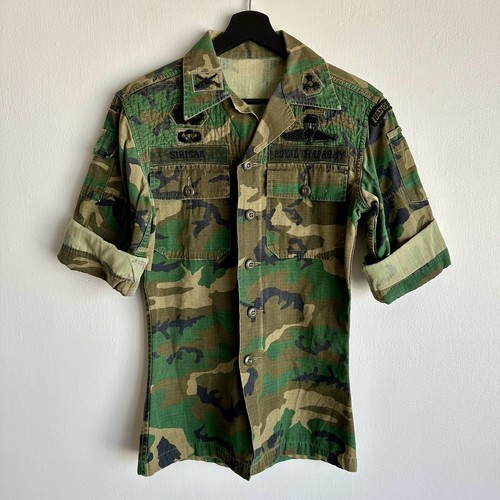Vietnam War Tailored ERDL Camo Thai Officer Jacket Custom Airborne | eBay