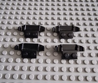 Lego Kotflügel Heckspoiler Spoiler 1x2 schwarz 4 Stk 50949 75190 75144 ...