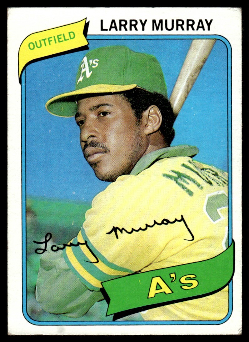 1980 Topps Larry Murray RC Oakland Athletics #284 | eBay