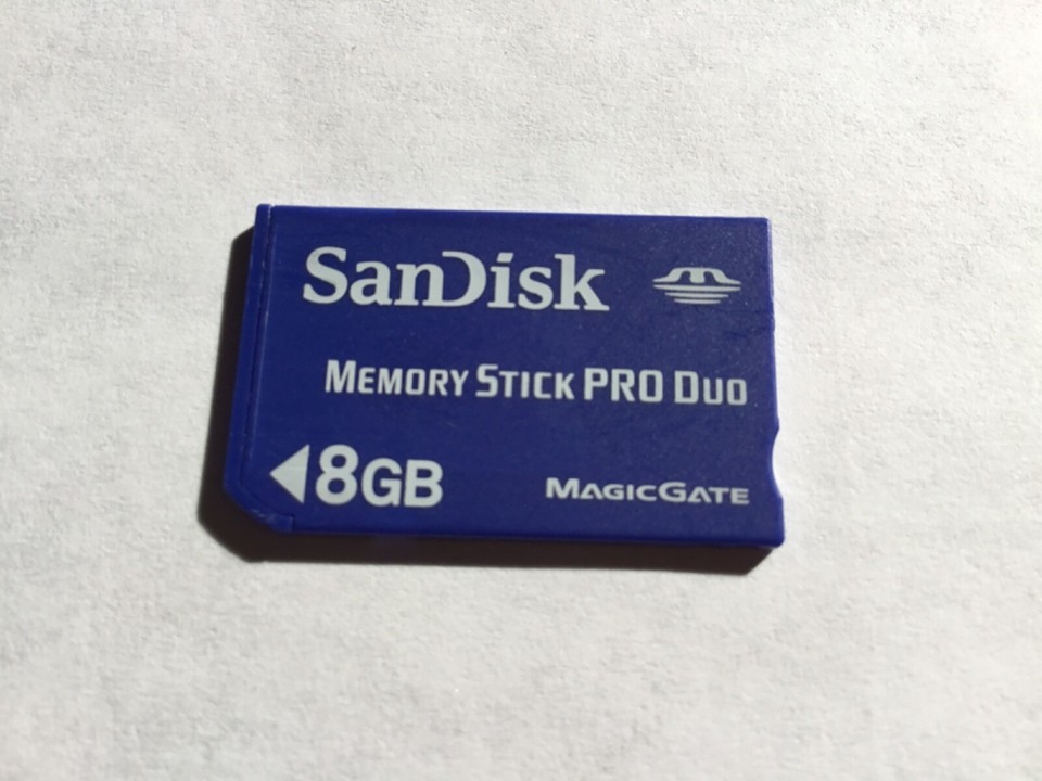 1pcs 8gb SANDISK,LEXAR Sony Memory Stick Pro duo for Sony cybershot ...