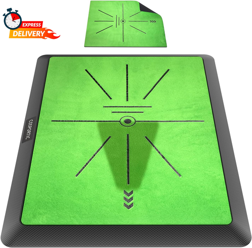 Golf Hitting Mat,Golf Training Mat for Swing Path Feedback Detection ...