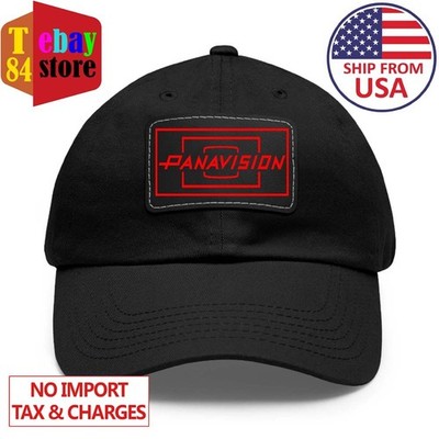 Panavision Cameras and Lenses Logo Black Adjustable Dad Hat with ...