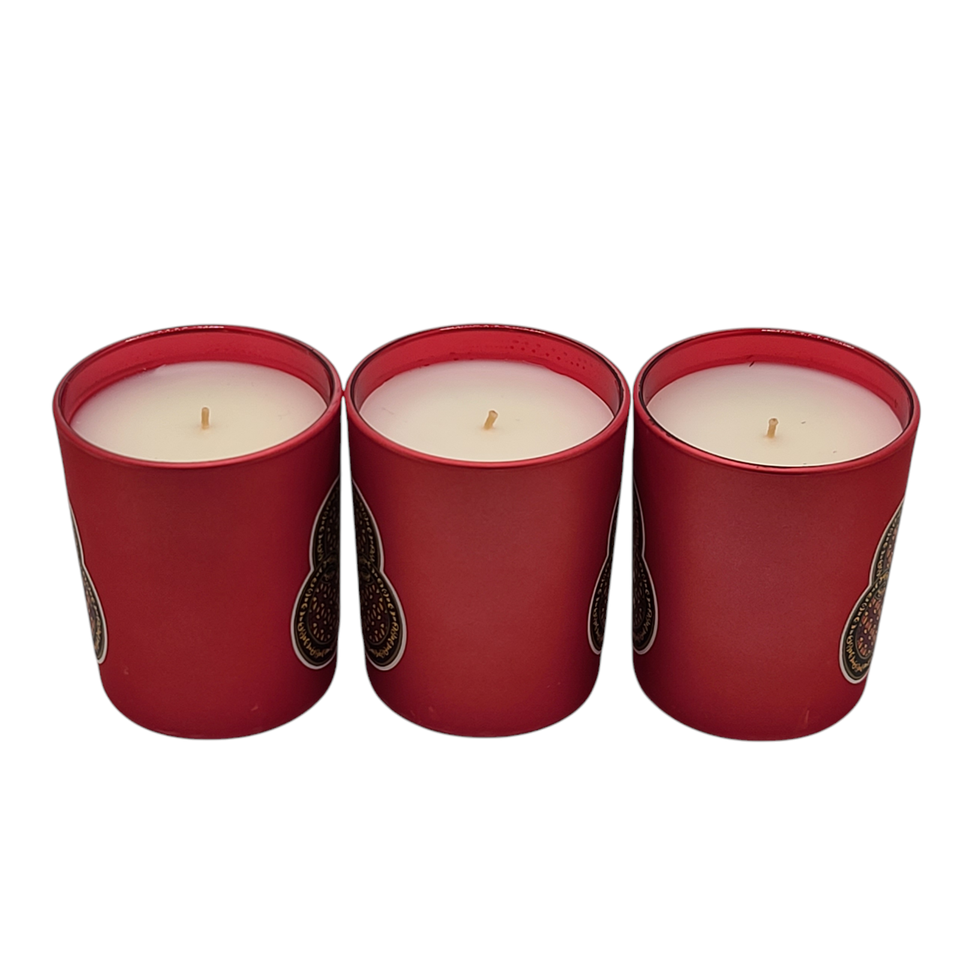 3 Pack Diptyque Amande Exquise Candle 70g/2.4oz *New in Plain White Box ...