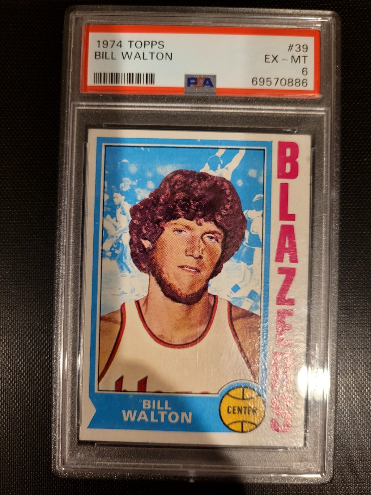 1974-75 Topps Bill Walton #39 PSA 6 Rookie RC HOF INVEST! | eBay