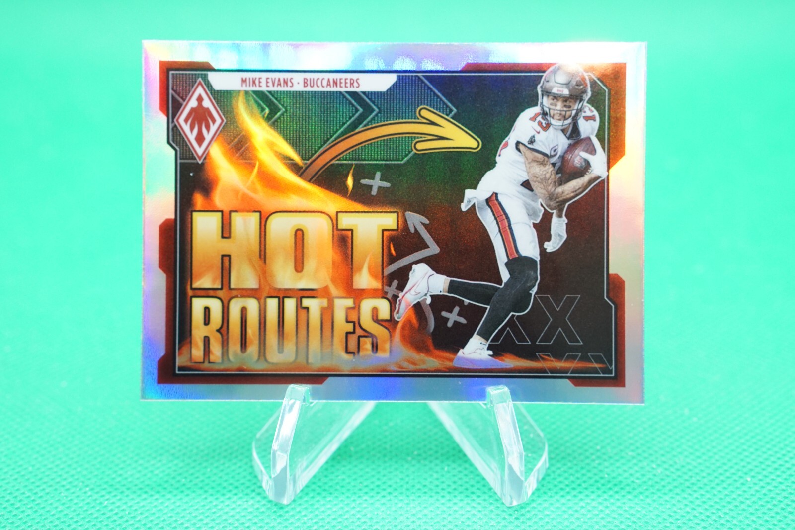 (3 Cards) 2021 Phoenix Hot Routes #22 Mike Evans Tampa Bay Buccaneers ...