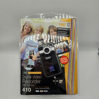 Vivitar Digital Video Recorder with Camera DVR410 Brand New Sealed NOS ...