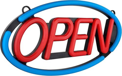 24'' X 12'' Ultra Bright LED Open Sign - Remote Controlled - Get Your ...