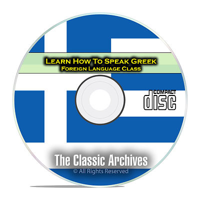 Learn How To Speak Greek, Fast & Easy Foreign Language Training Course ...