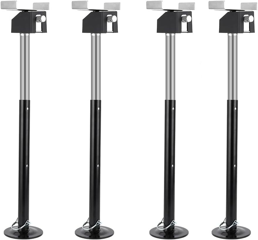 4-Pack RV Slide Out Support Jacks Heavy Duty Steel Camper Stabilizer ...