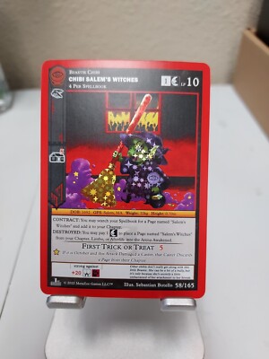 Metazoo - Chili Salem's Witches - 58/165 - Reverse Holo - Seance 1st ...