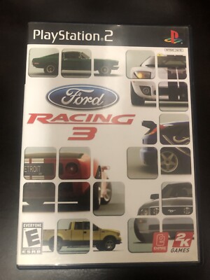FORD RACING 3 THREE PLAYSTATION 2 THE VIDEO GAME PLAY STATION SONY PS2 ...