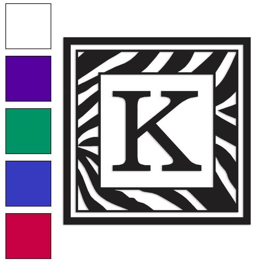 Zebra Print Vinyl Letters Pattern Vinyl | Self Adhesive | Animal Print