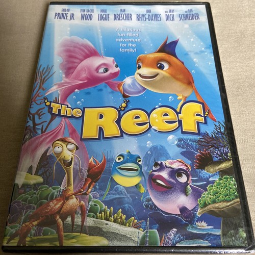 The Reef (DVD, 2006) Animated Kids Ocean Rob Schneider Evan Rachel Wood ...