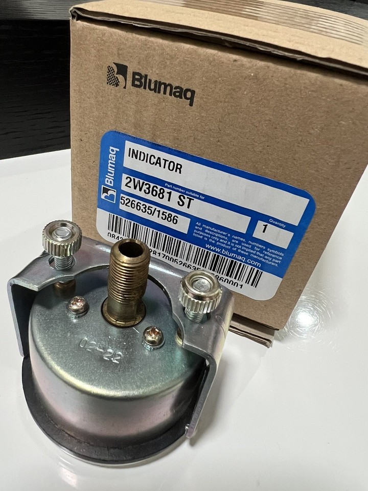 CATERPILLAR GAUGE INDICATOR OIL PRESSURE 2W-3681 2W3681 3208 3304 3306 ...