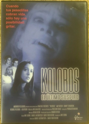 Kolobos the Last Sigh Liatowitsch Todd Ogviak Terror DVD Spanish ...