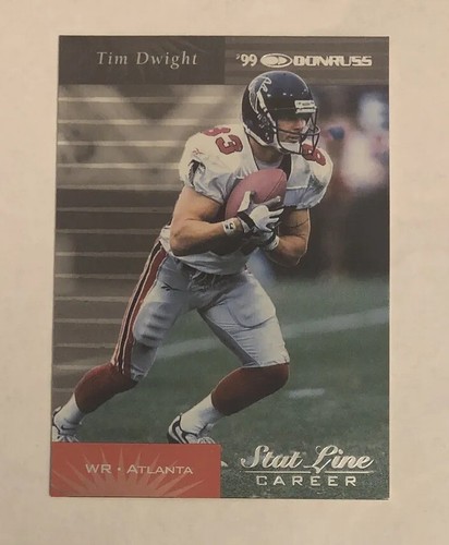 Tim Dwight 1999 Donruss Stat Line Career Missing Serial Number #6 SP | eBay