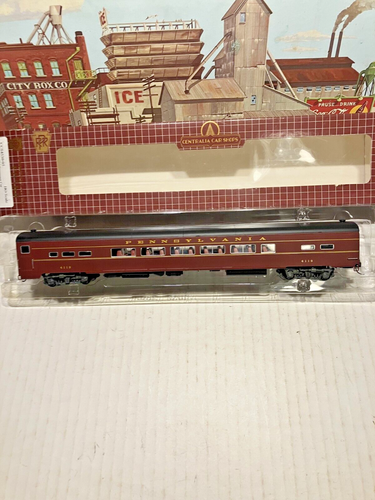 CENTRALIA CAR SHOPS HO SCALE PENNSYLVANIA P85 PASSENGER CAR #4122 NIB ...