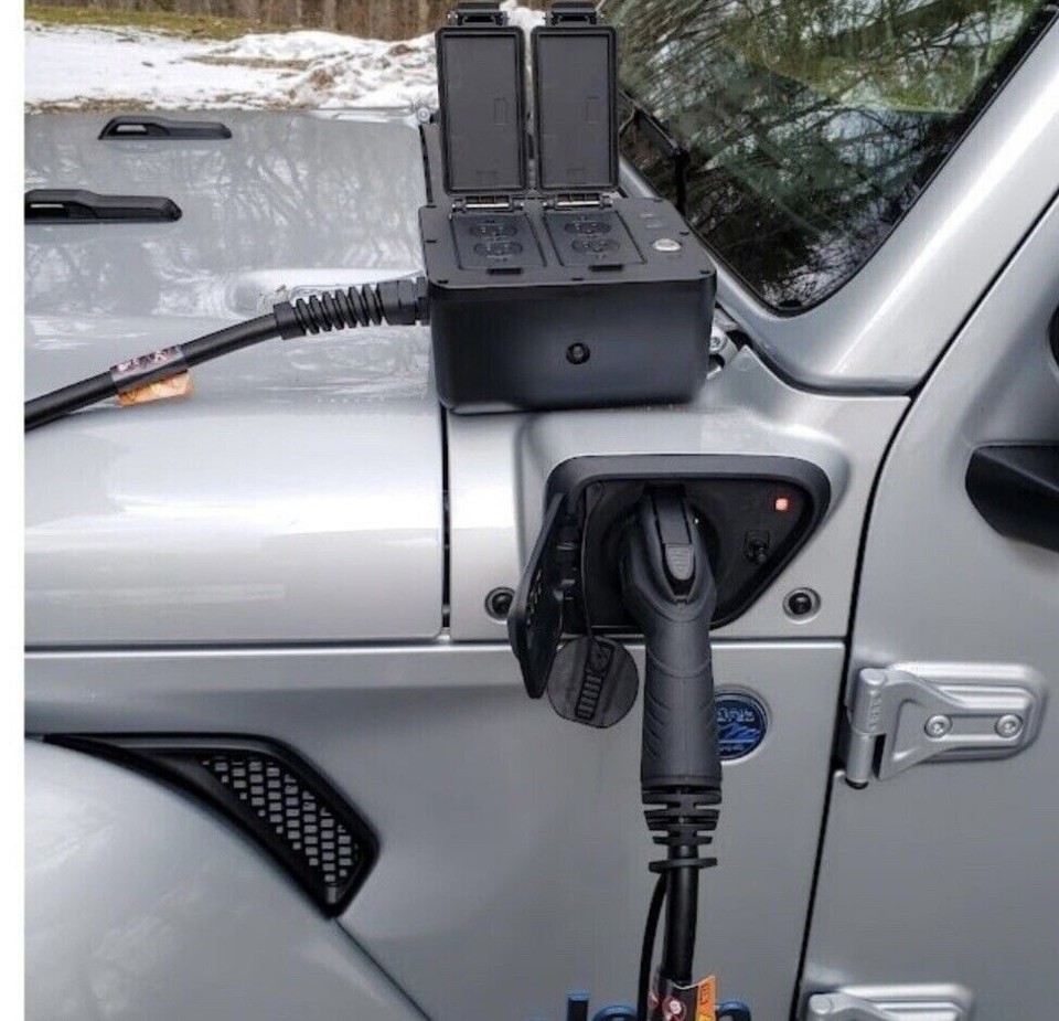 OEM New 2024 2025 Jeep Wrangler Power Box 4XE 68522775AC and Carrying ...