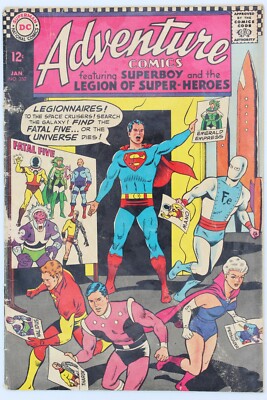 Adventure Comics 12 Cent No. 352 | eBay
