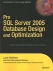Pro SQL Server 2005 Database Design and Optimization - Paperback - VERY GOOD 9781590595299| eBay
