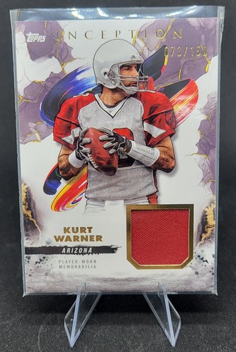 2024 Topps NFL Inception 73/150 Kurt Warner Relic Card | eBay