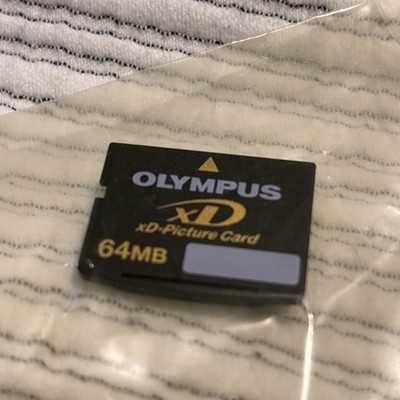 Genuine Olympus xD Picture Memory Card 64MB Olympus Fuji FujiFilm ...