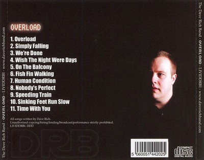 DAVE RICH/DAVE RICH BAND - OVERLOAD * NEW CD 5060051442025| eBay