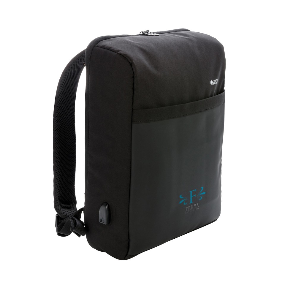 Swiss Peak RFID Anti-Theft BackpackOne Size Black XD1180 | eBay UK