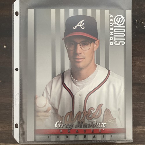 1997 Donruss Studio Portrait 8x10 Greg Maddux Atlanta Braves #6 | eBay
