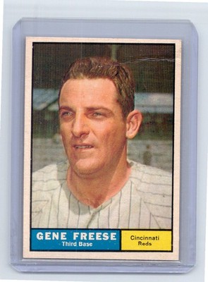 1961 Topps Baseball #175 Gene Freese | eBay