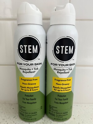 2 Stem For Your Skin Mosquito & Tick Repellent Spray, 4 oz | eBay