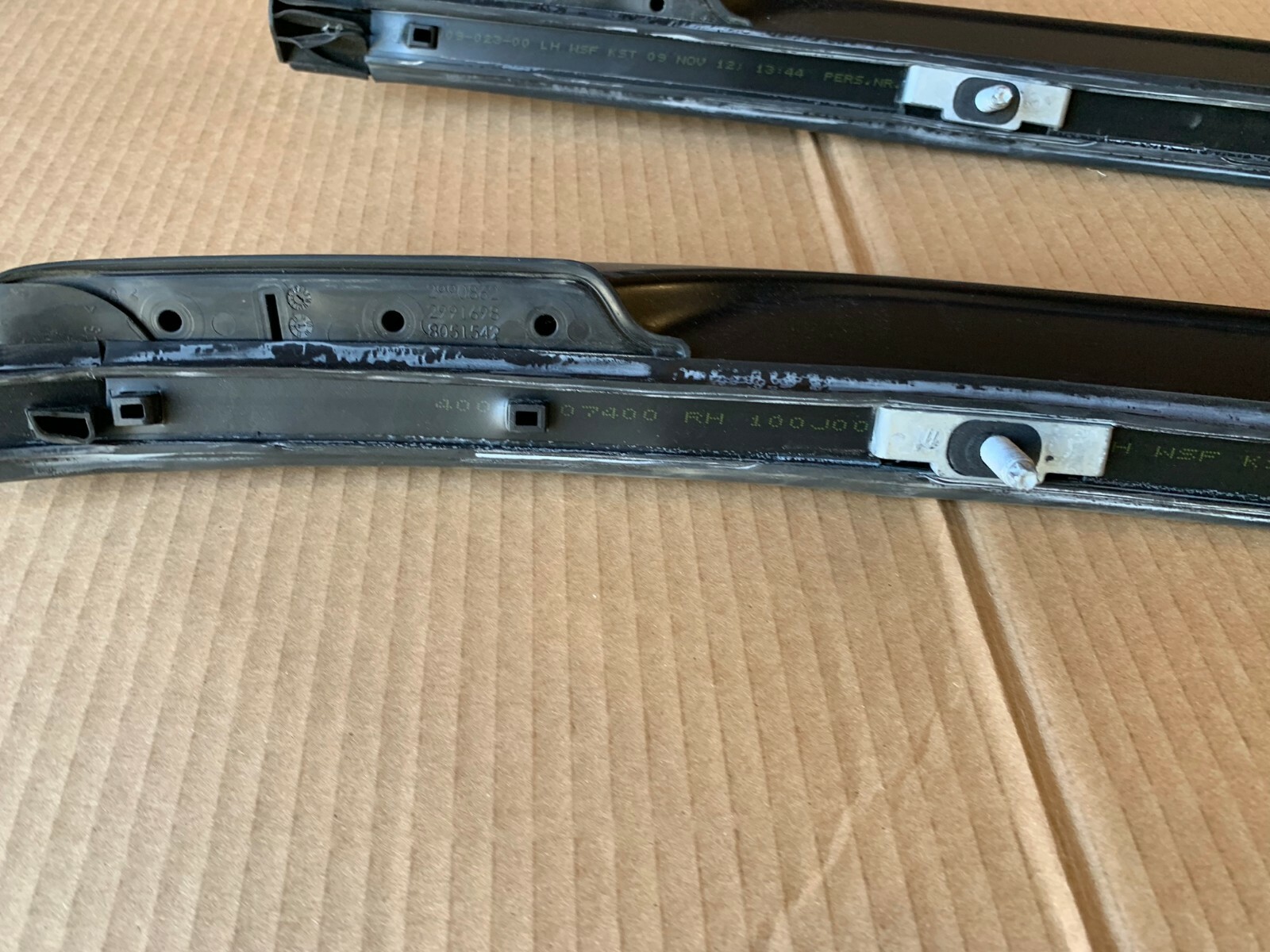 BMW 2012-2015 E84 X1 ROOF TOP RAIL RACKS LEFT AND RIGHT RACK SET OEM ...