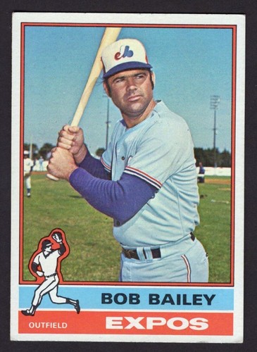 1976 Topps Baseball Card #338 Bob Bailey Montreal Expos EX-MT | eBay