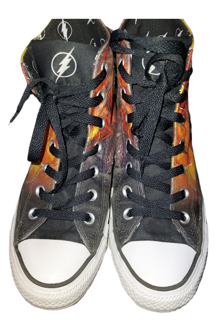 Converse x DC Comics CTAS High The Flash Sneakers Men… - Gem