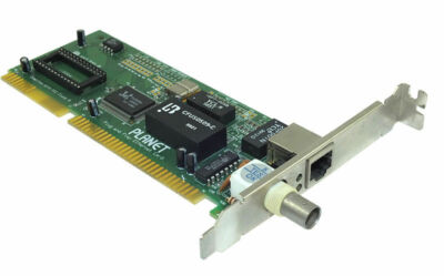 PLANET ETHERNET CARD ISA BUS 10 Mbps BNC / RG45 - 16 BIT ISA ENW-2400P ...
