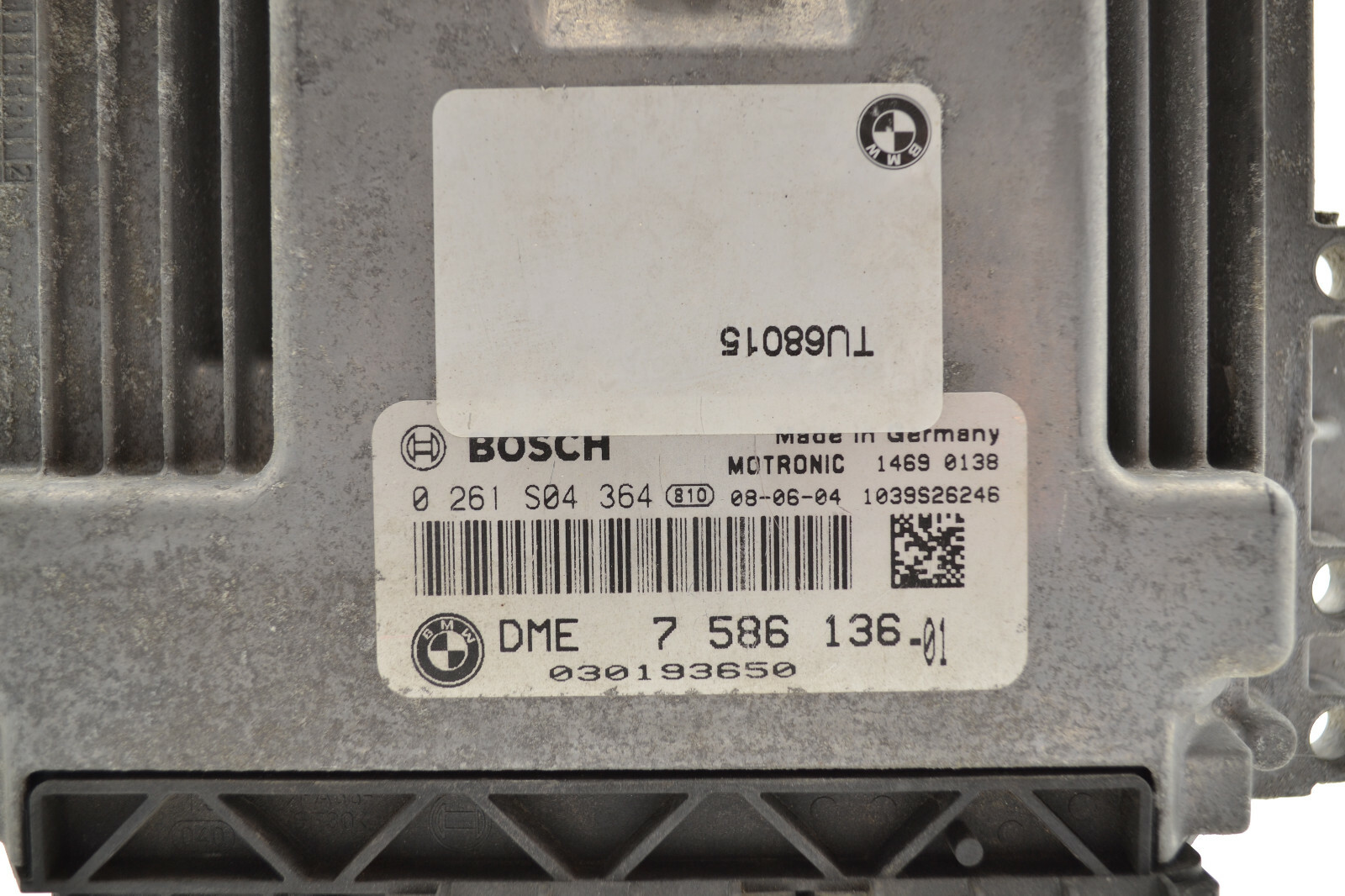 2007-2010 MINI COOPER M/T N12 R55 R56 R57 DME ECM ECU CAS KEY 7586136 ...