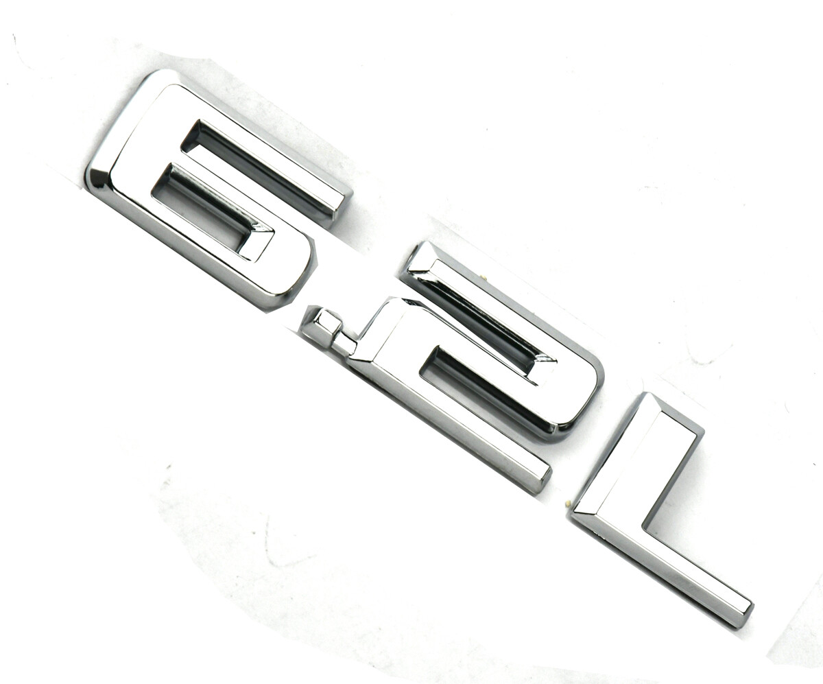 2pcs 6.2L Emblems 3D Hood Badge Logo for Chevy Silverado 1500 2500HD ...