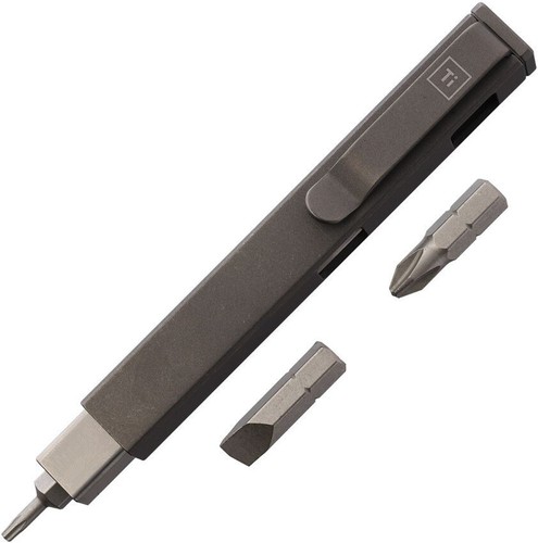 Big Idea Design Titanium Bit Bar Inline Rare-Earth Magnets S2 Steel Hex ...