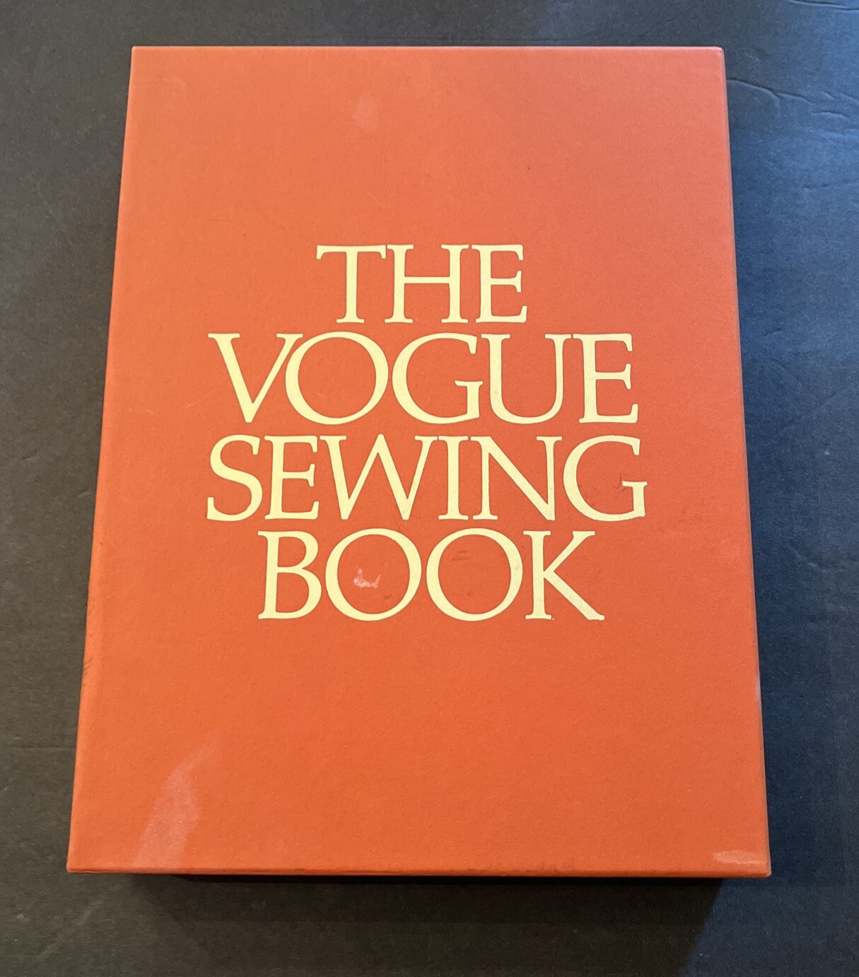 THE VOGUE SEWING BOOK FIRST EDITION FIRST PRINT SLIPCASE 1970 | eBay