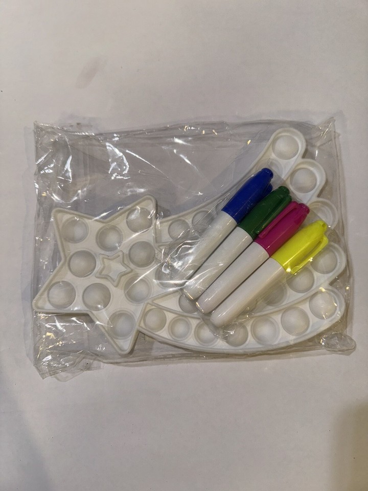 Star Pop Its Fidget Toy Pop It Arts and Crafts Project-New | eBay