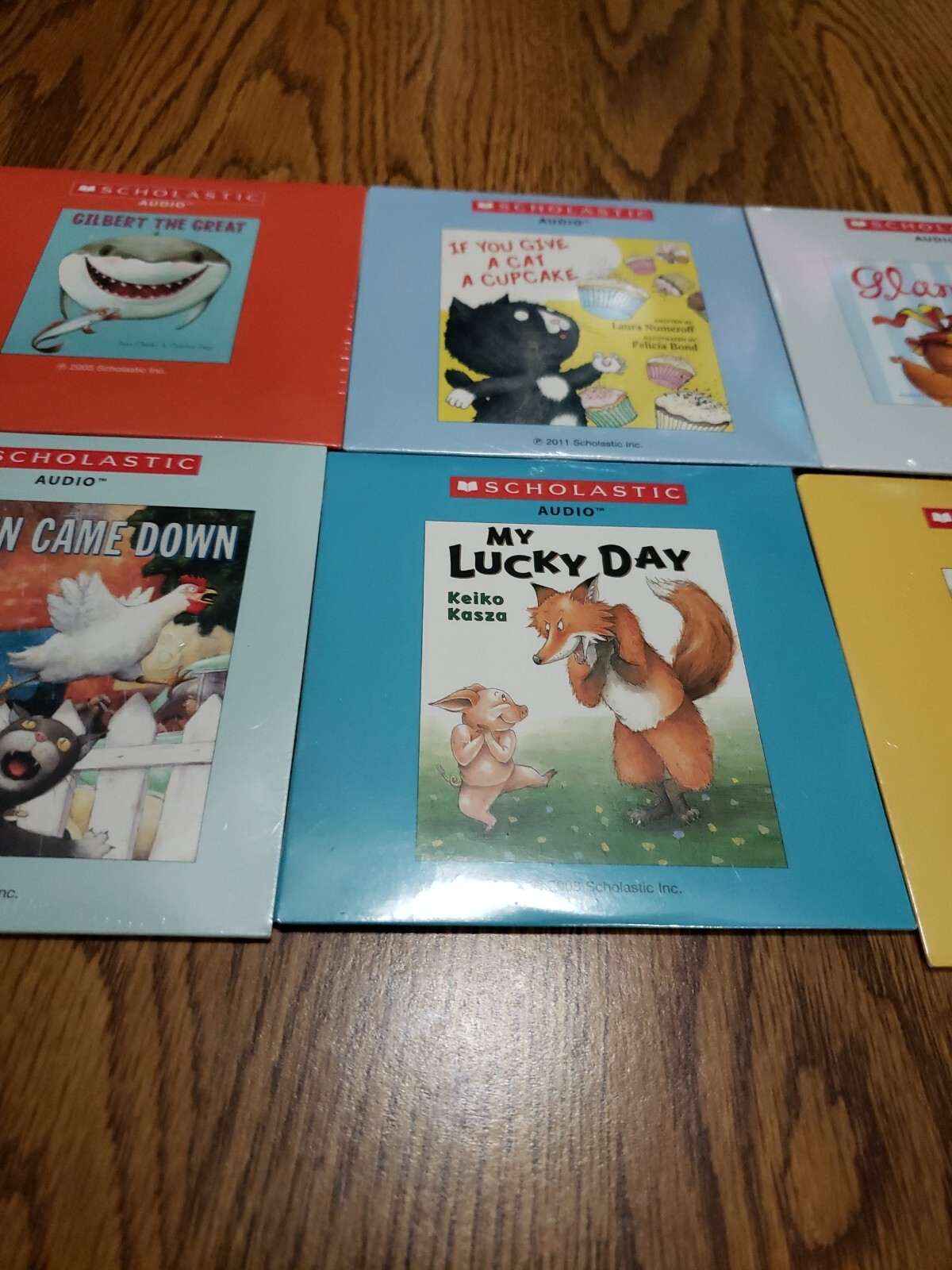 Scholastic Audio CD LOT of 6 NEW and Factory Sealed from 2004 - 2013 ...