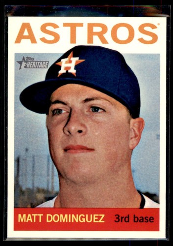 2013 Topps Heritage Matt Dominguez #271 Houston Astros | eBay