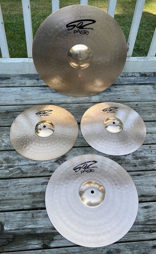 Paiste 502 Plus Cymbal Set Ride / Crash / Hi-hats for drum set | eBay