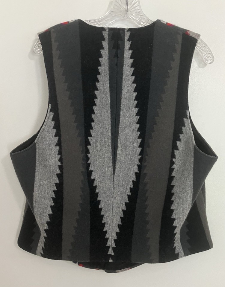 Pendleton Western Wear Vest Multi Color Men's 42 Wool Cowboy ...